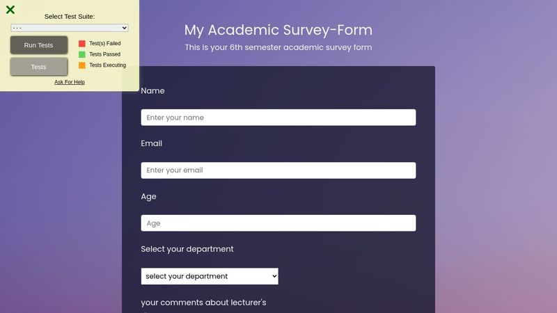 Survey-form