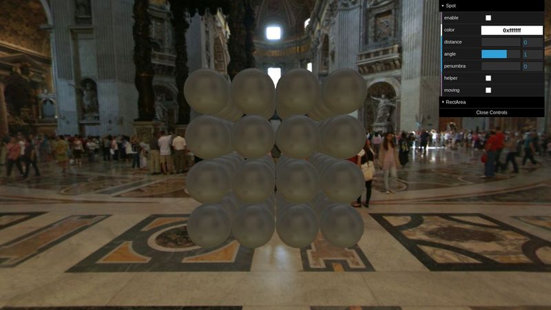 Spot dan RectArea Light