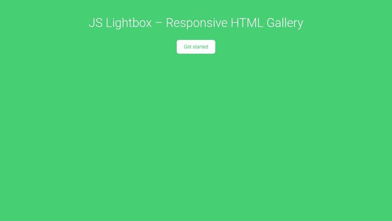 Responsive HTML Gallery with JS Lightbox #1