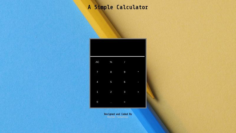 CodePen - A Pen by Roshan Tadadikar
