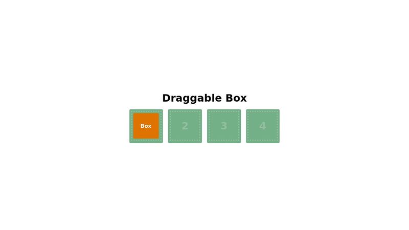 Draggable Box