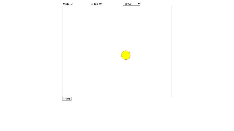 Aim Trainer Javascript/jQuery