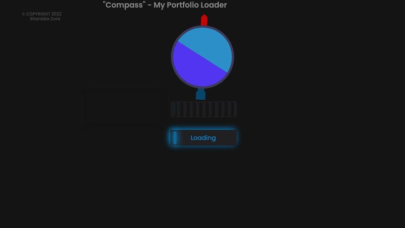 "Compass" - Personal Portfolio Loader