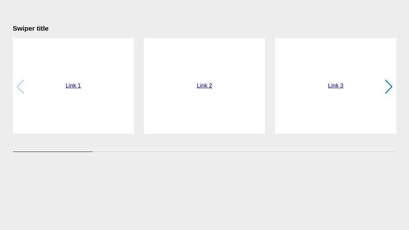 Accessible Swiper Vanilla JS solution using Swiper JS 6.8.4
