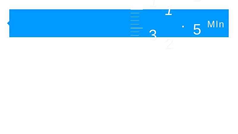 Animated counter element