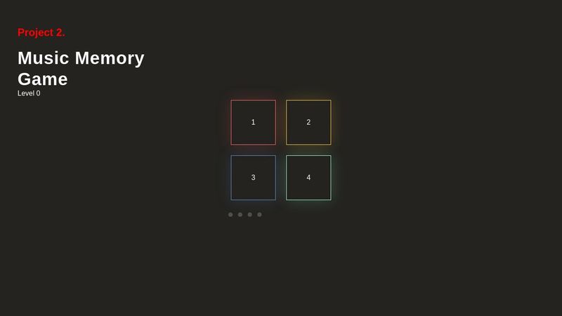 Music Memory Game