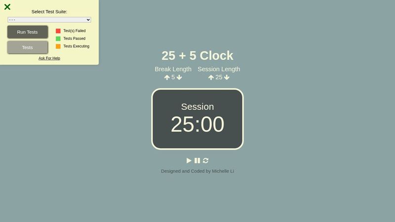 React: 25 + 5 Clock