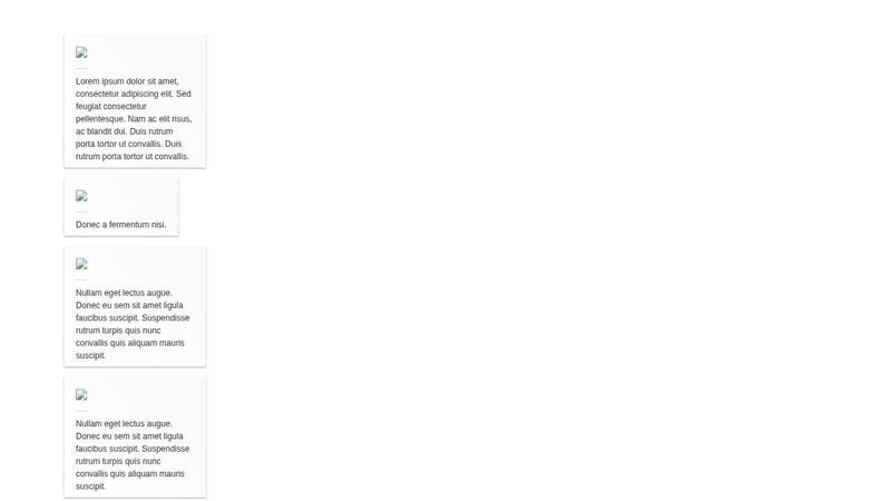 CSS only Pinterest style