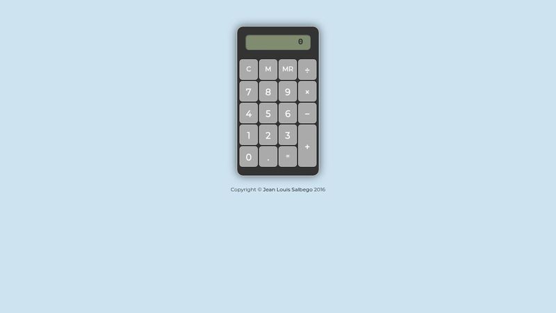 jQuery Calculator