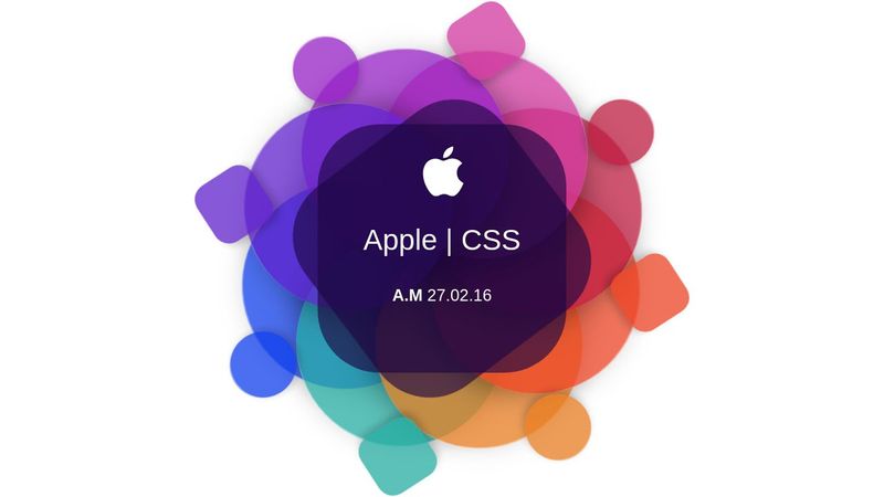 Apple Animation on CSS | A.M