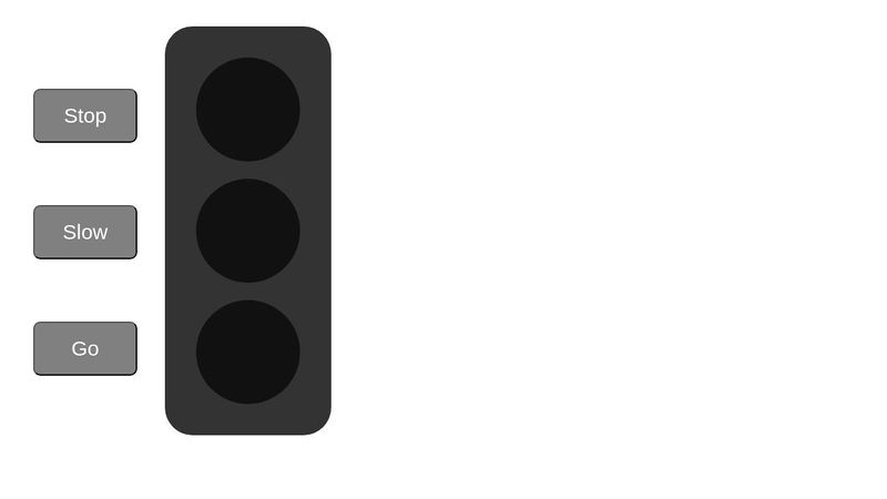 JS Basics - traffic light