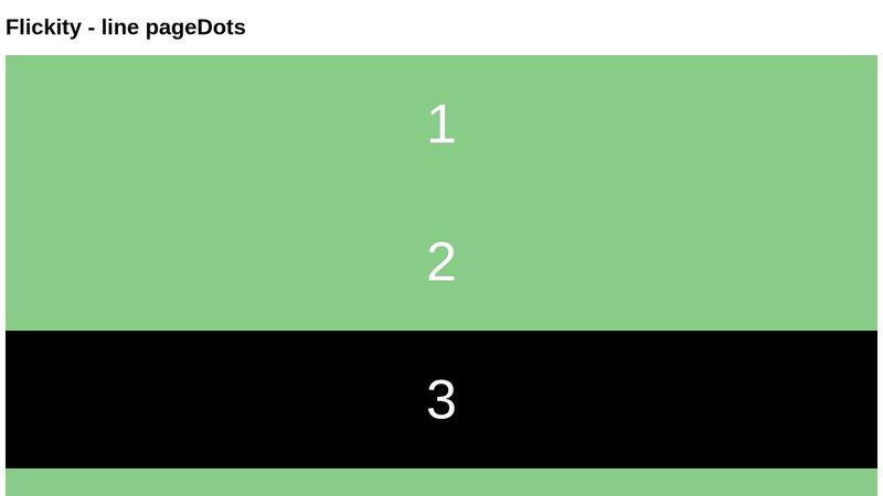 Flickity - page dots into top arrow color change