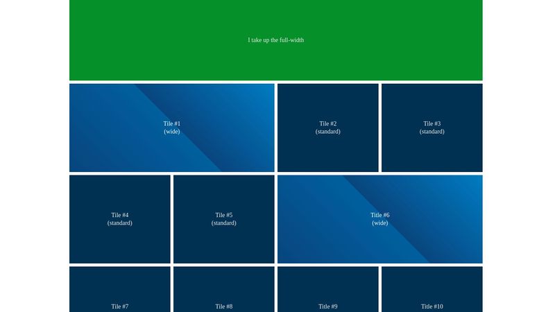 Responsive 4 Column Grid responsive-4-column-grid