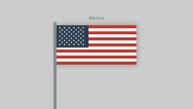 'Merican Flag in CSS/JS