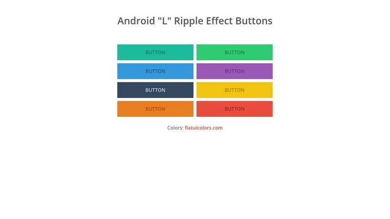 Android "L" Ripple Effect Buttons