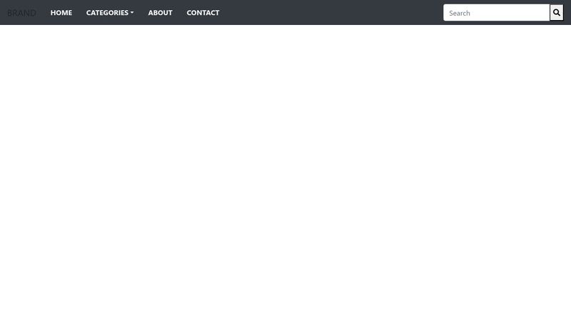 Responsive Navbar Using Bootstrap 4