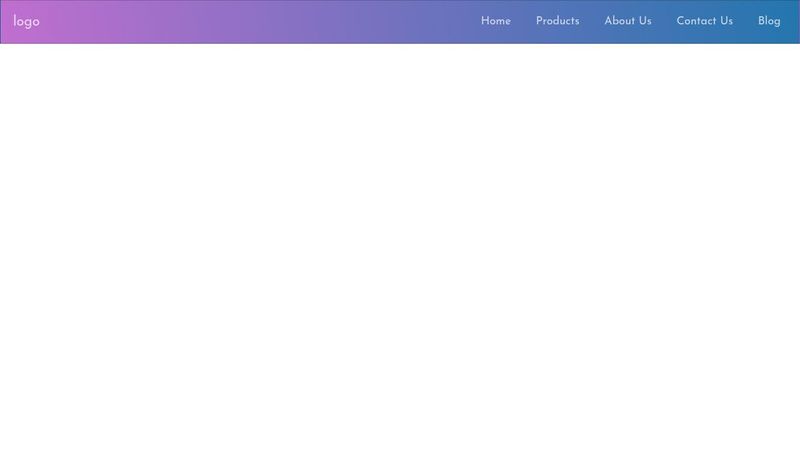 Responsive Navbar using flexbox and javascript