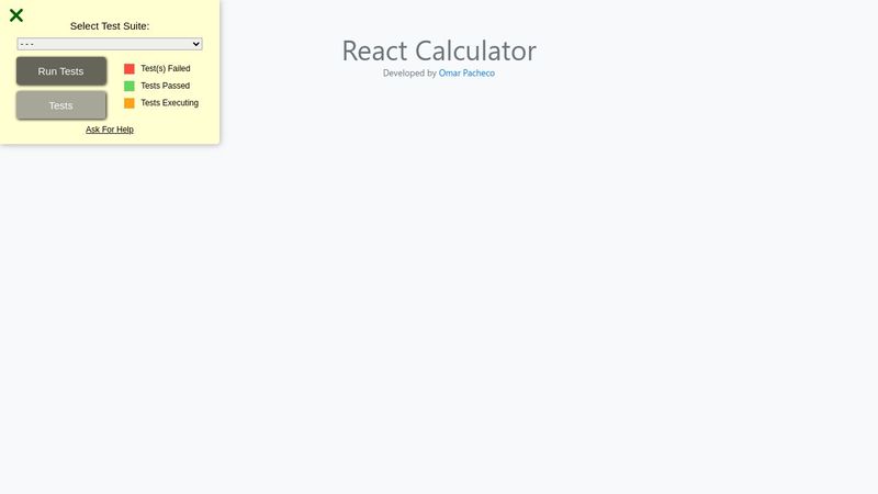 My Bootstrap/React/jQuery Calculator