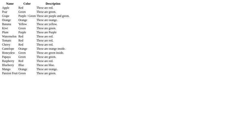 CSS Only Fixed Table Headers