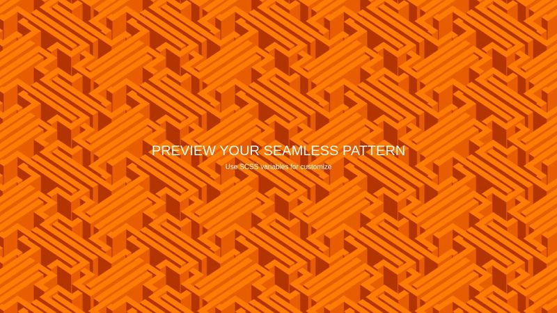 Animated seamless pattern background ( Pure CSS )