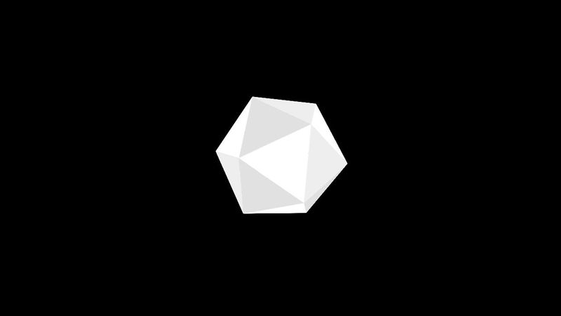 100 days css Icosahedron N° 057