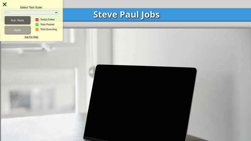Tribute Page HTML & CSS