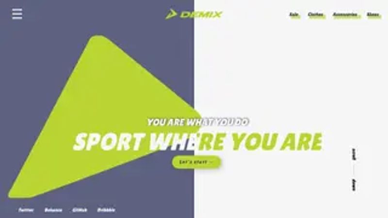 Pure CSS: Parallax (Demix website)