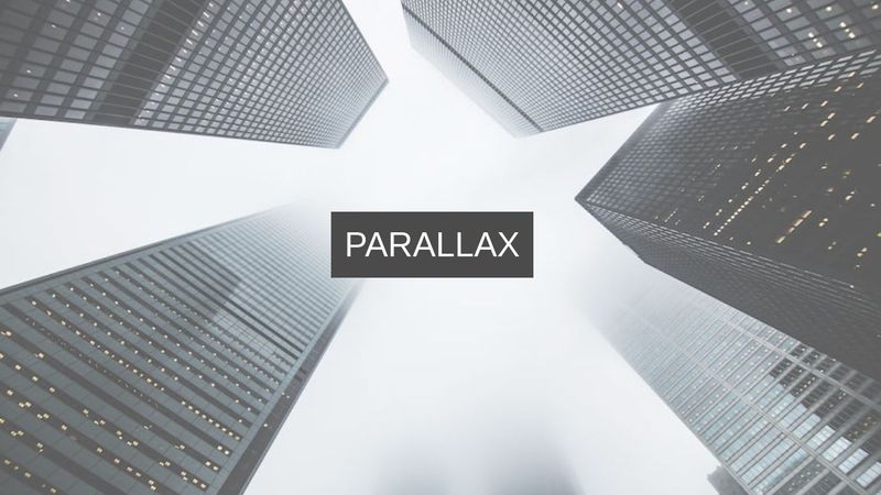 Parallax CSS