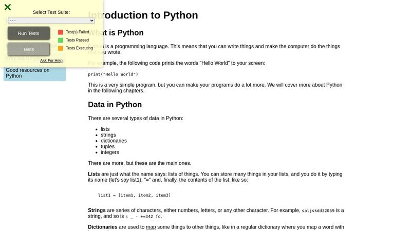 Introduction to Python