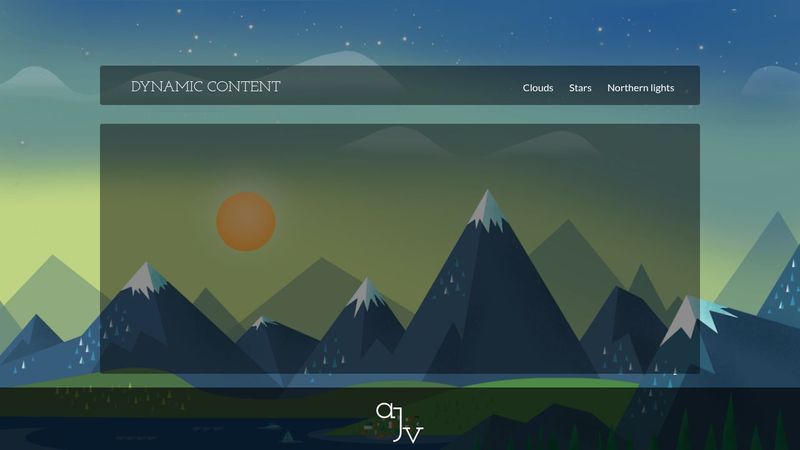 Dynamic content loading