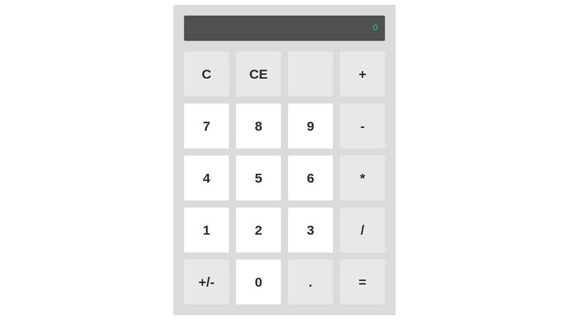 Simple Calculator Vuejs