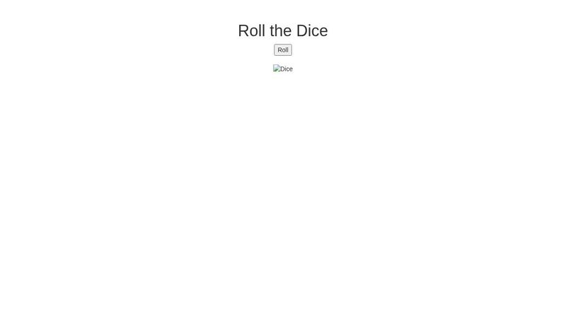 Roll the dice (random number generator) Javascript
