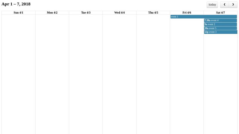 FullCalendar with qTip2