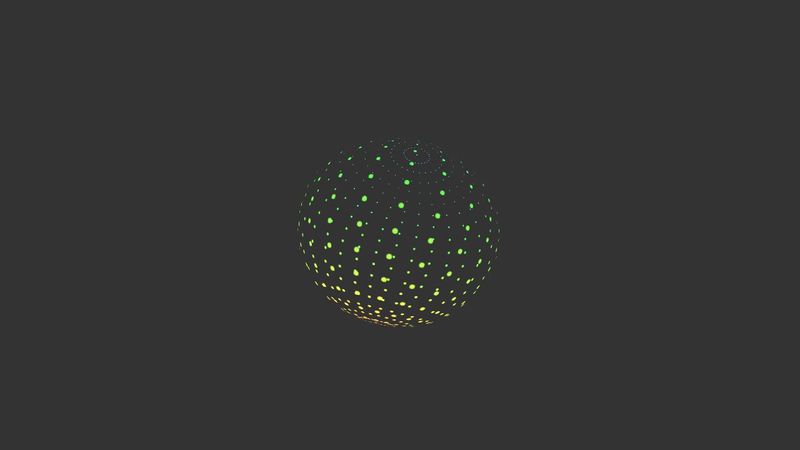 Pure CSS 3D Sphere