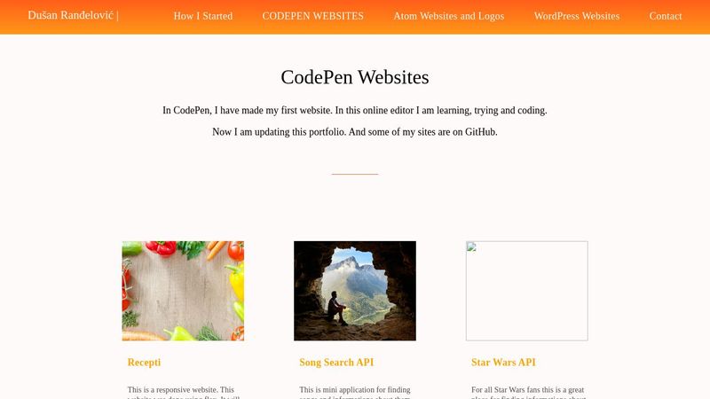 codepen websites