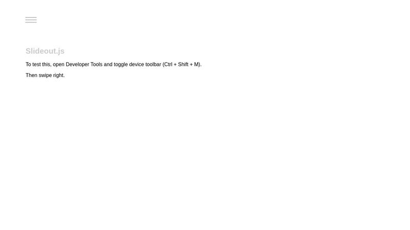 Slideout.js
