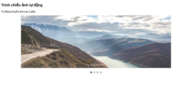 Trình chiếu ảnh tự động