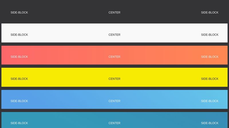 Simple Header Layout