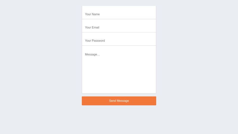 Form with floated labels – progressively enhanced / accessible