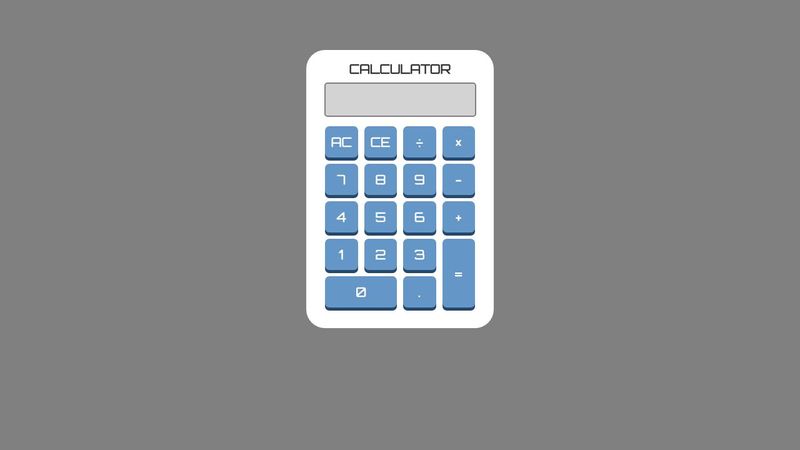 freeCodeCamp : Build a JavaScript Calculator