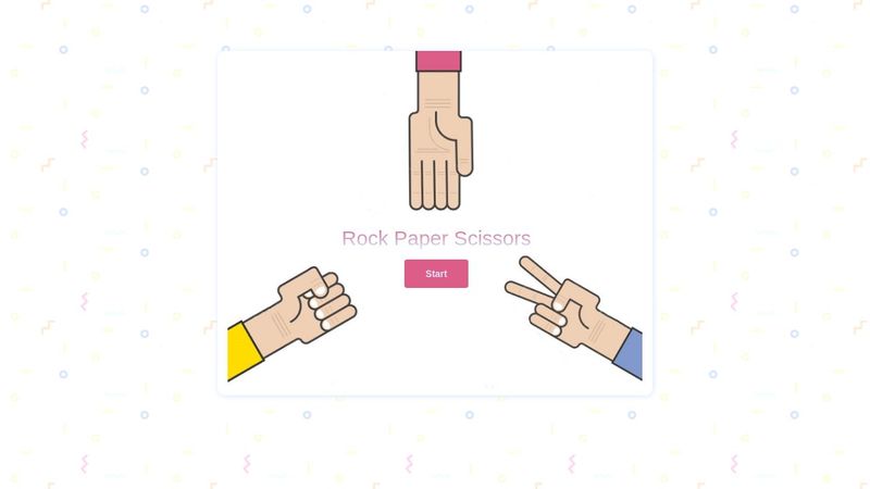 ROCK , Paper , Scissors JS game
