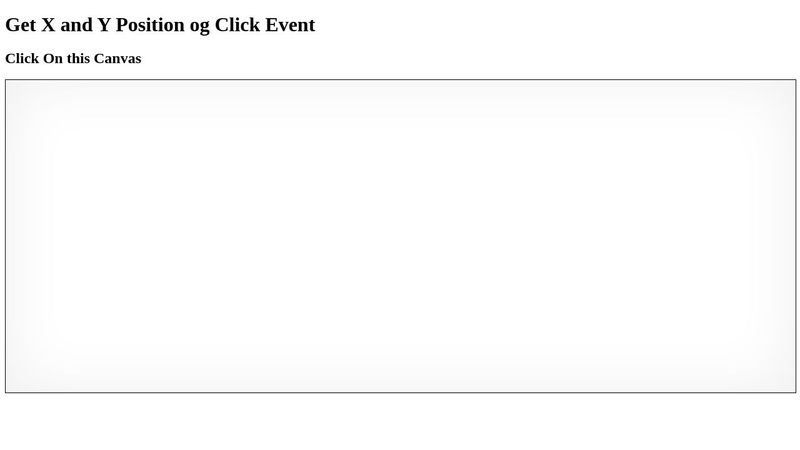 Gravity Points - Create Element using Javascript X and Y Coordinates
