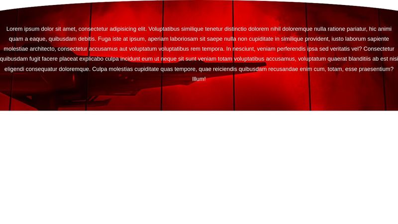 Responsive CSS Div Curve