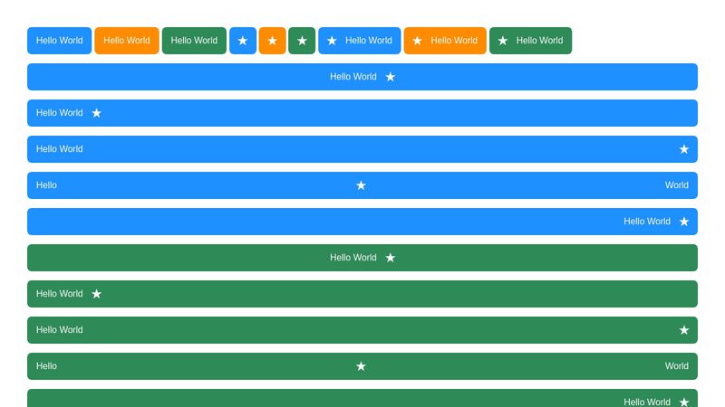 CSS Grid with Text Nodes as Items
