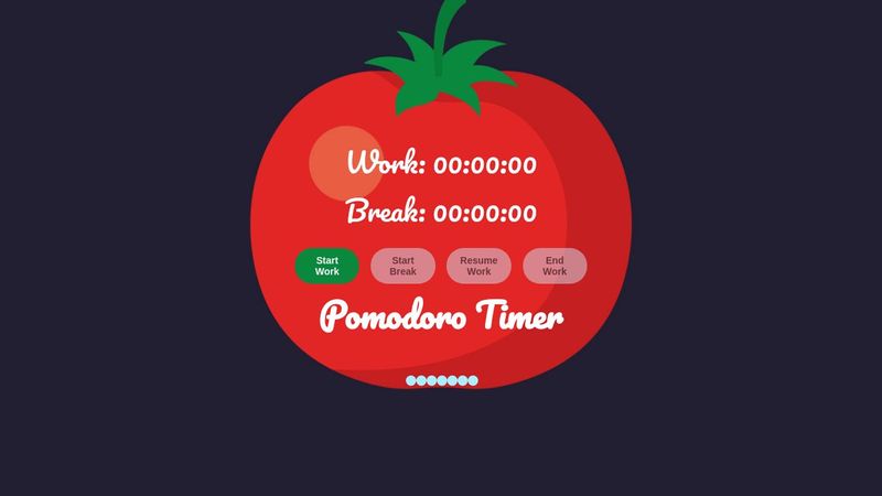 pomodoro with javascript and css3