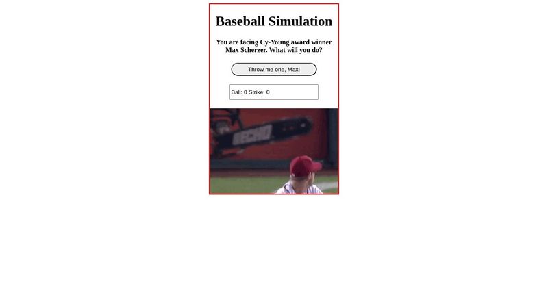 JavaScript Baseball