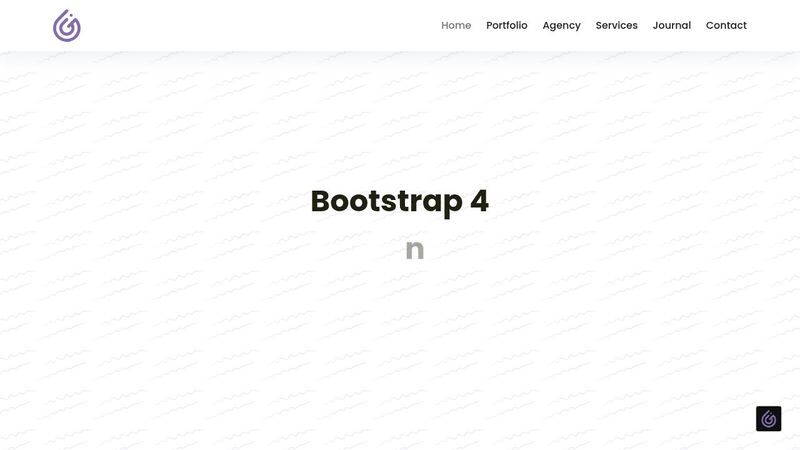 Responsive Bootstrap 4 menu - light/dark