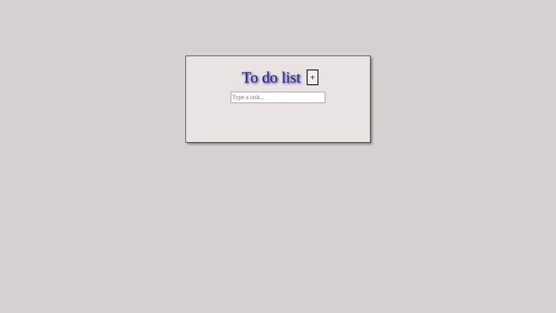 To do list es6 practice