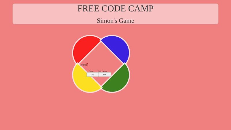 Simon's Game