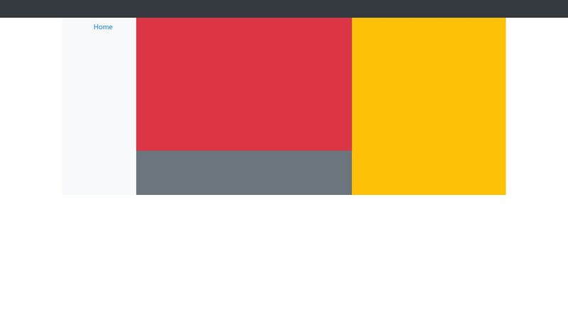 React-Bootstrap-Grid-Padding-SideBar etc